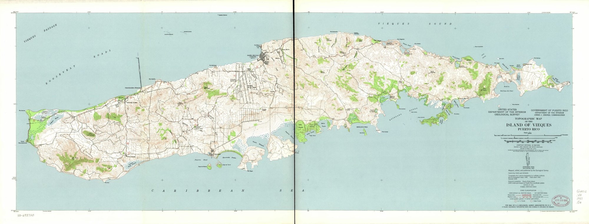 Other Vieques Maps – Vieques Beach Map